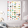 ALPHABET Poster - Français / Anglais - French / English - Bilingue ...